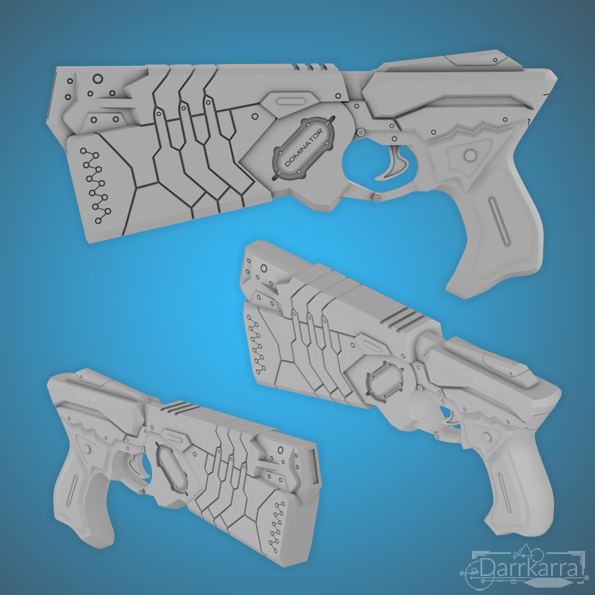 Psycho Pass Dominator Tutorial