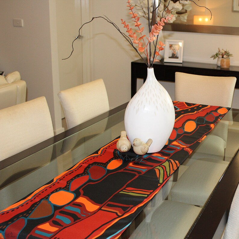Aboriginal Table/bed Runners, Three Sizes. Water Repellant and UV50+ - Etsy