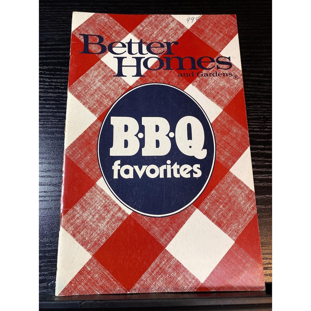 Better Homes & Gardens BBQ Favorites Cookbook Booklet 1985 - Etsy