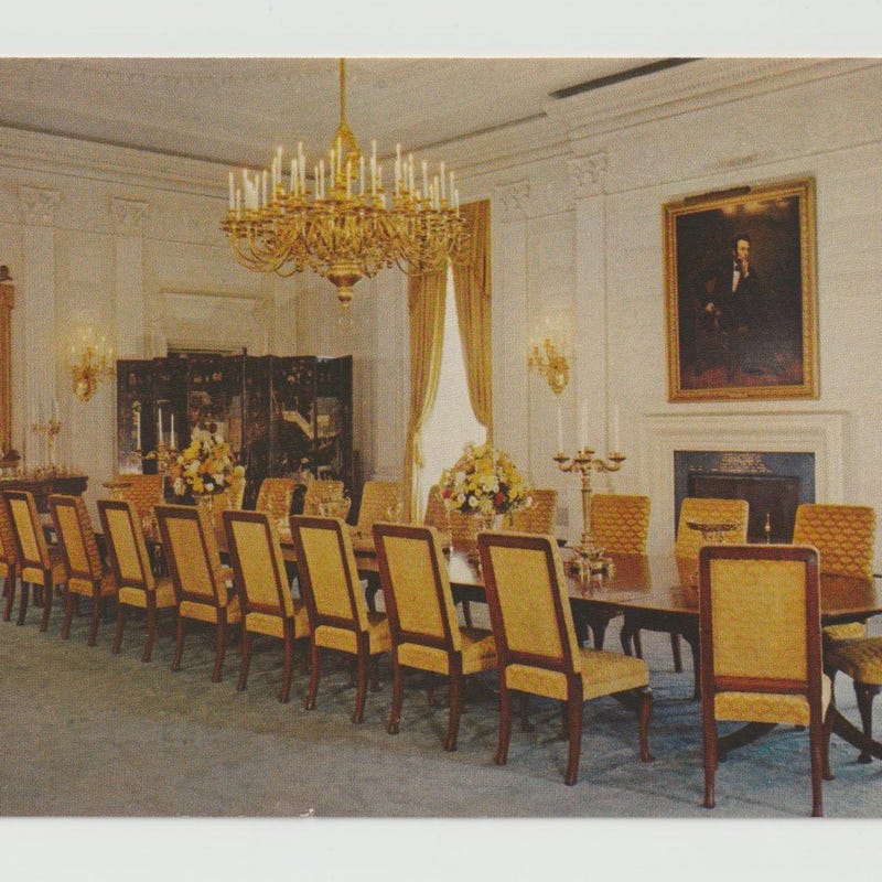 White House State Dining Room - Etsy