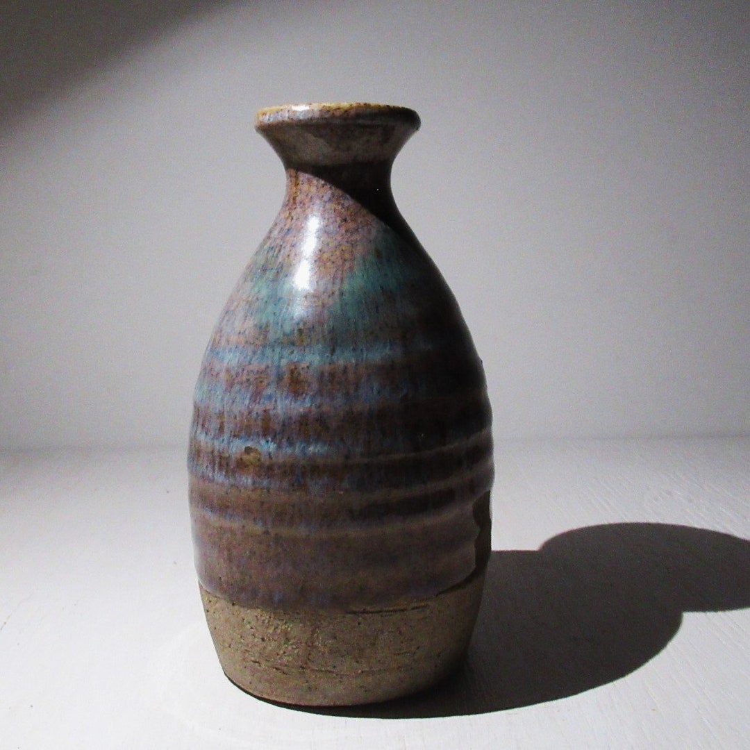 Aizu Hongo Ware Small Vase by Munakata-gama. 1990s Vintage. Japanese ...
