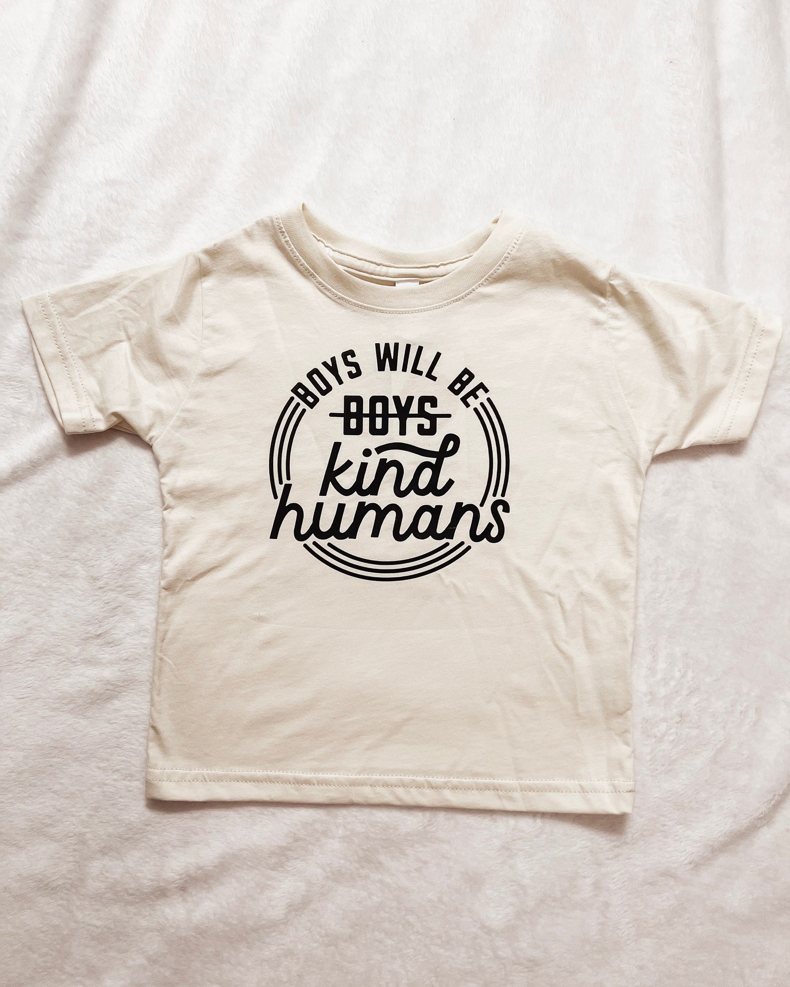 Boys Will Be Kind Humans Baby Toddler Kid Youth Tee Tshirt - Etsy