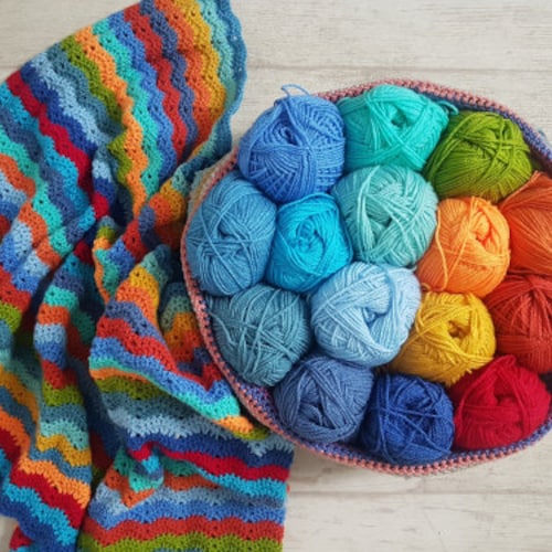 Attic 24 Woodland Ripple Crochet Blanket Yarn Kit Stylecraft - Etsy UK