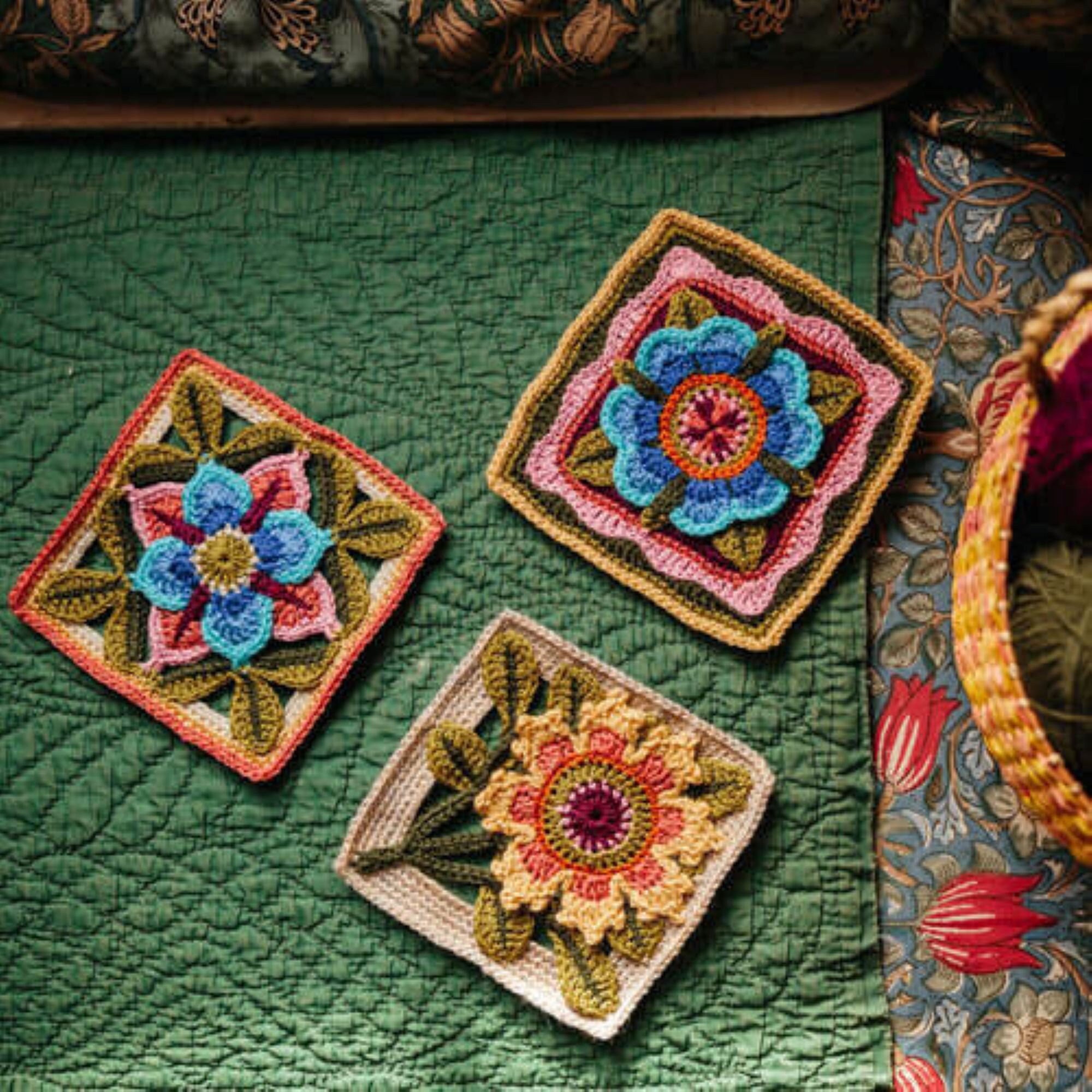 Spirit of Flora Crochet Blanket Starter Stylecraft Yarn Pack - Etsy UK