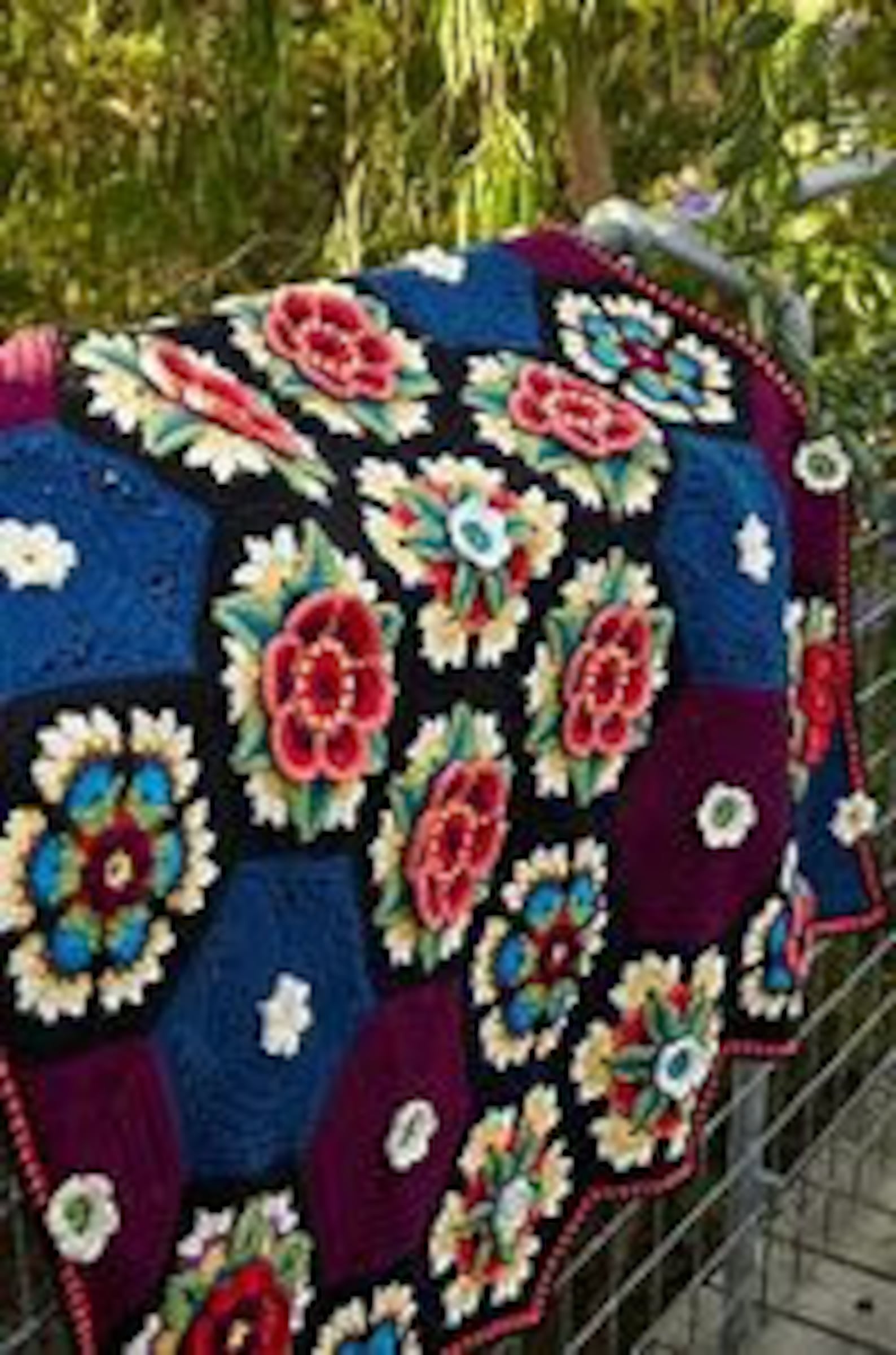 Fridas Flowers Crochet Blanket Stylecraft DK Yarn Pk Crochet Along by ...