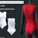 Digital Pdf Swimwear Sewing Pattern Modest With Zipper Swimsuit Pattern ...