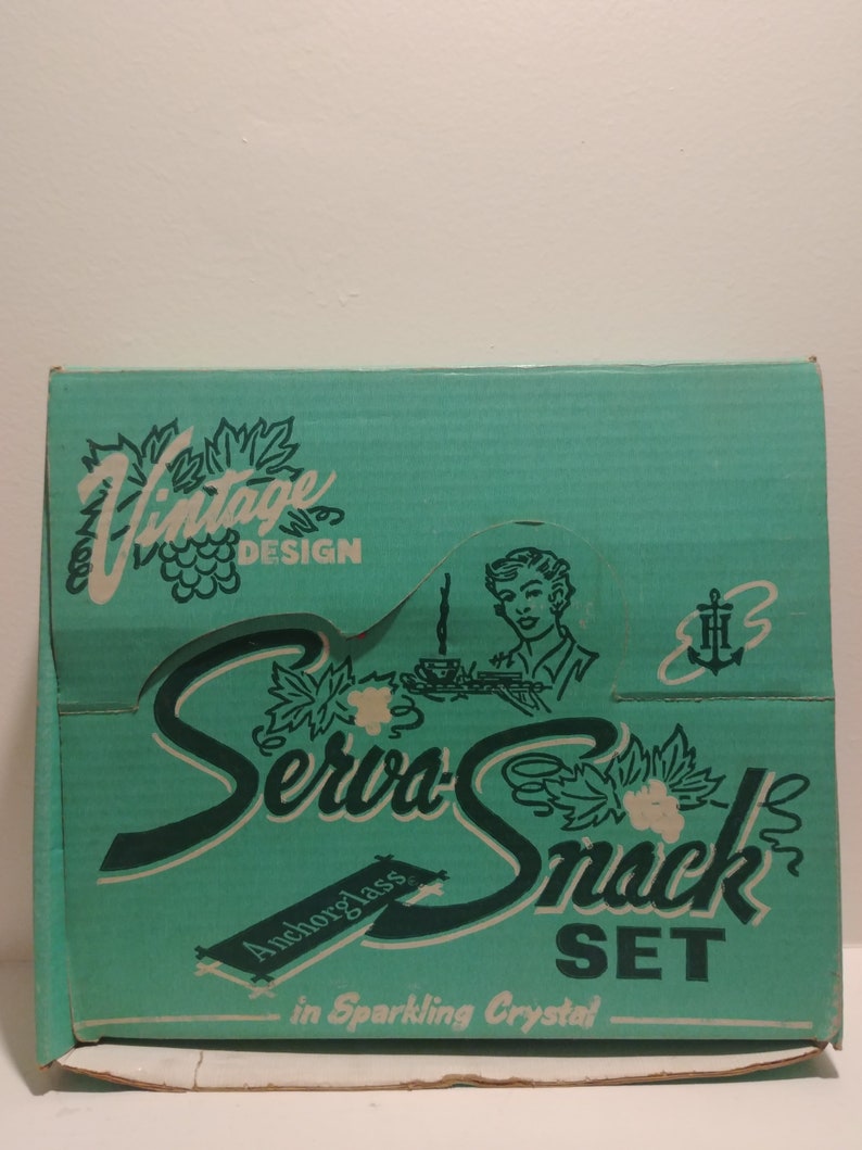 Serva-snack 4 Place Setting Set - Etsy