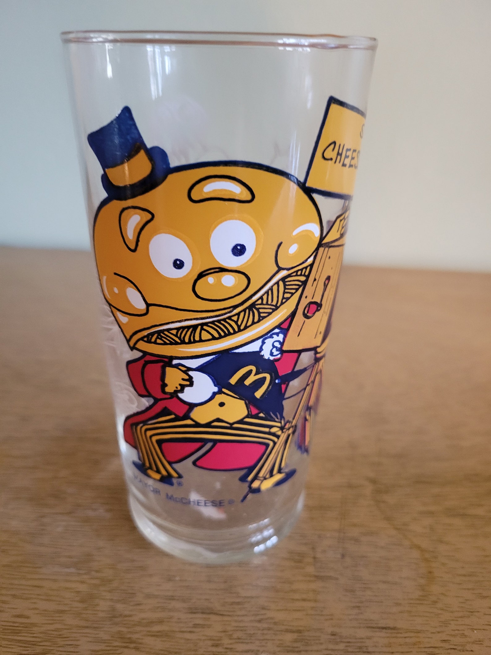 1977 Vintage Mayor Mccheese Glass - Etsy