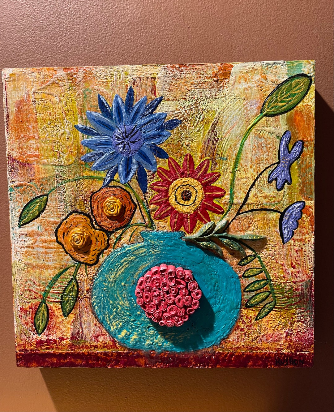 Encaustic Painting, Beeswax Art, Hot Wax Painting, Art, Painting, Mixed ...