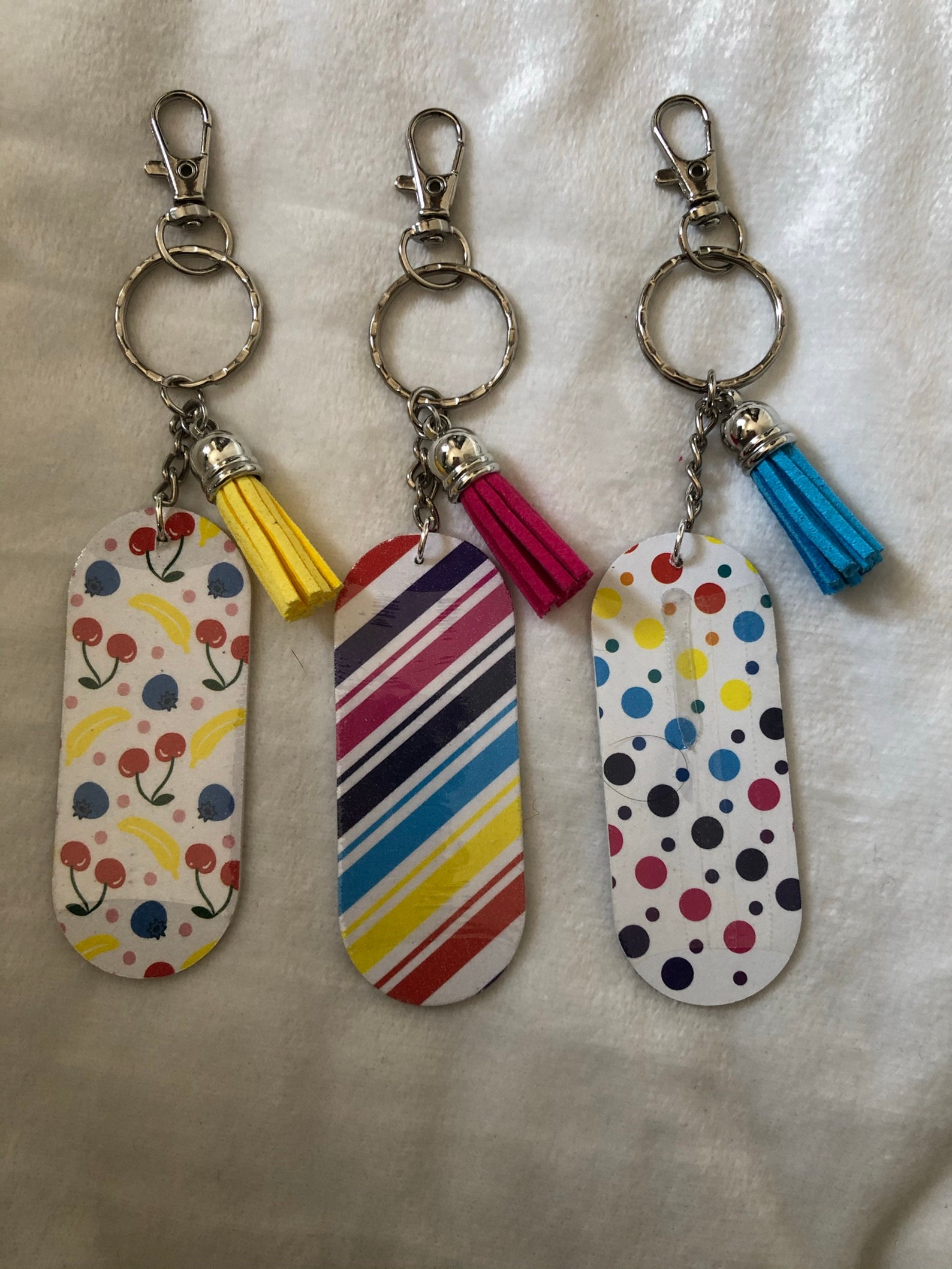 Set of 3 Nail File Key Chain/bag Clip | Direct Sales Nail Stylist Gift ...