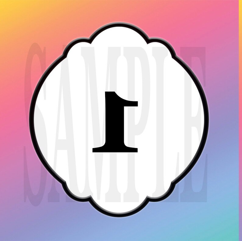 Reverse Number Cards 1 100 For Online Live Sales Instant Etsy