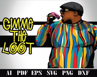 Biggie Smalls Svg - Etsy