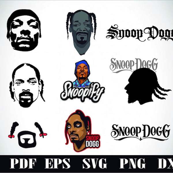 Svg Snoop Dogg - Etsy