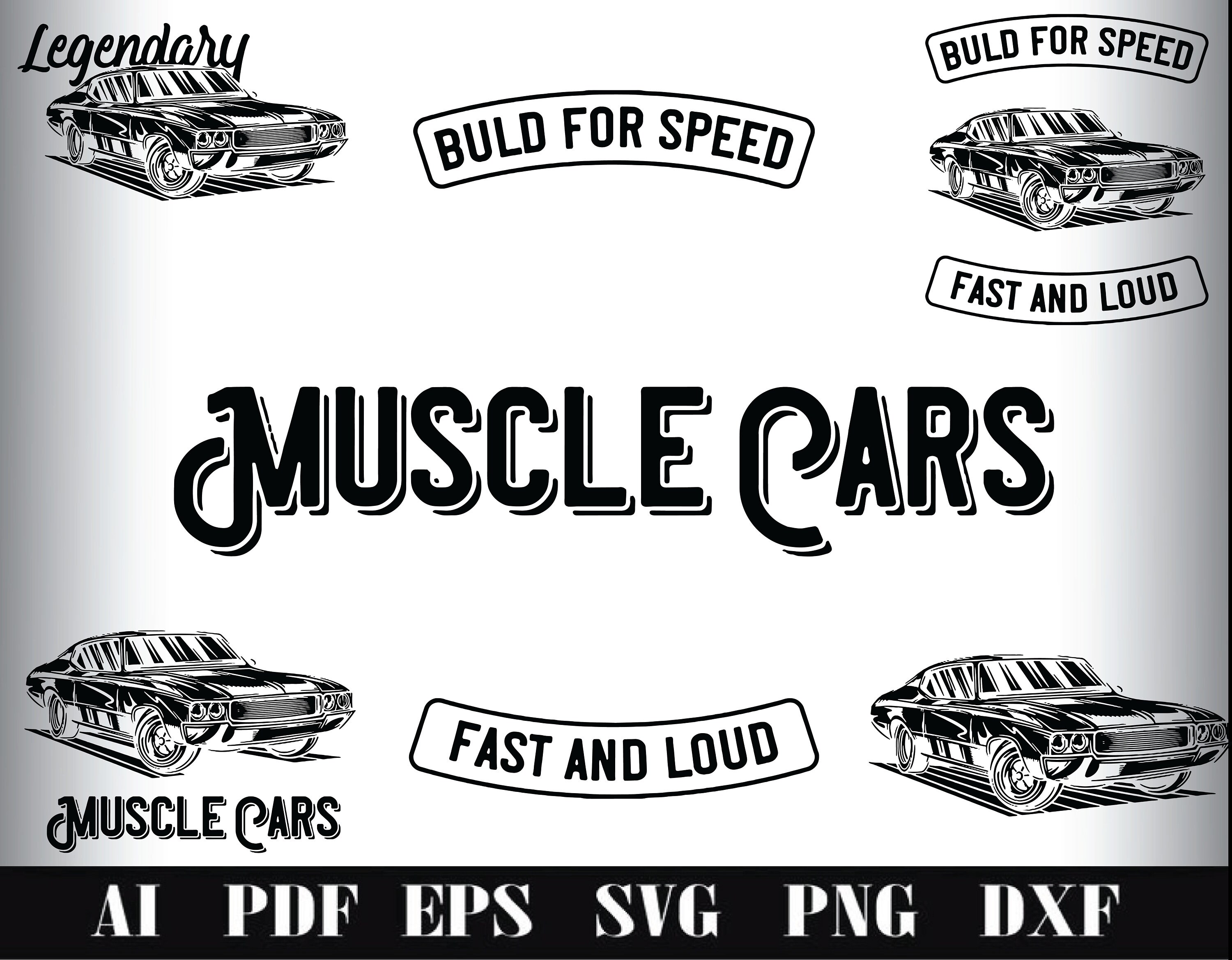 Old Muscle Cars Loud