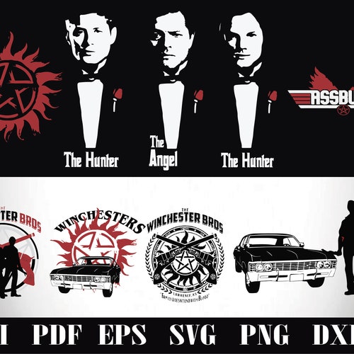 Supernatural SVG Bundle - Etsy