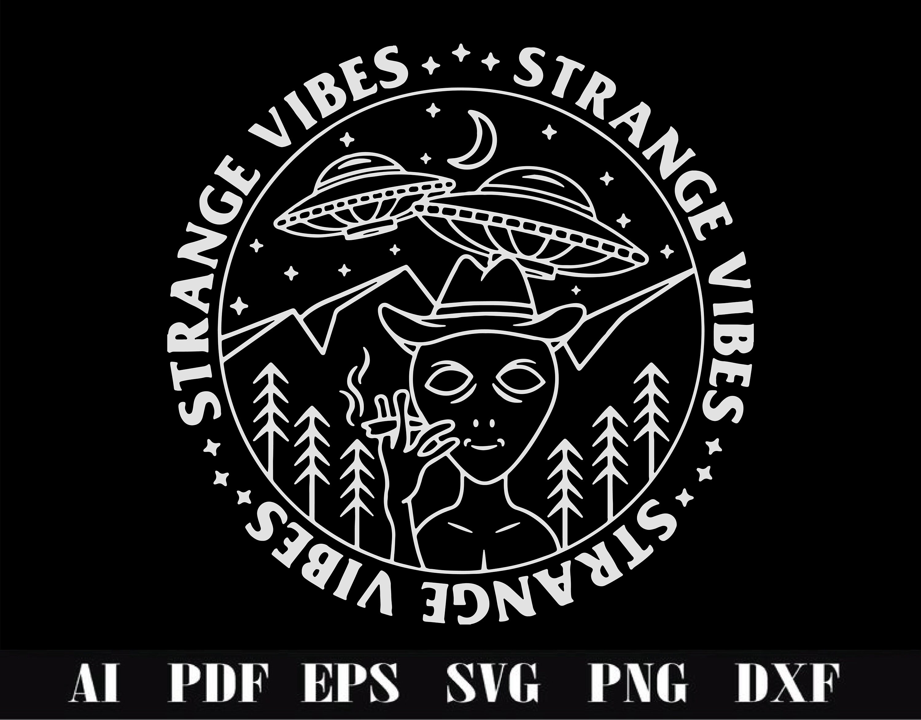 Alien Smoking Weed Good Vibes-Marijuana Smokers Gift 420 - Etsy España