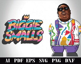 Biggie Smalls Svg | Etsy
