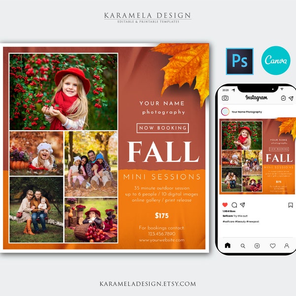 Mini Session Board - Etsy