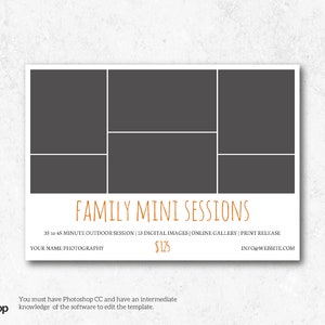 Family Minis Template Family Mini Sessions Template Fall Mini Sessions ...