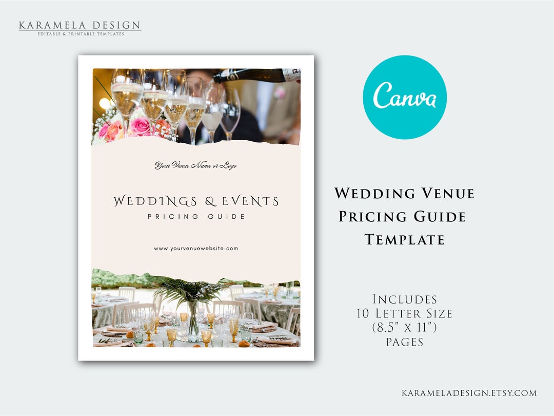 Customize Your Wedding Pricing Packages With Our Venue Price List ...