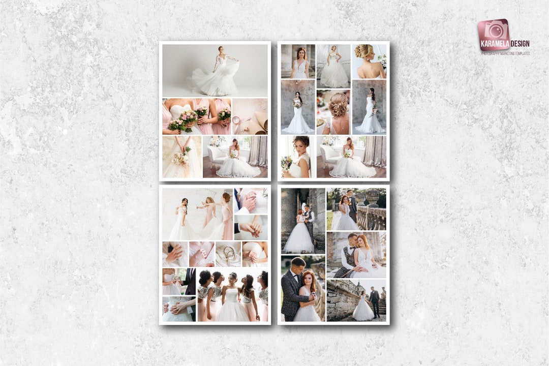 16x20 Collage Photo Collage Template Photoshop Template for ...