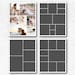 8x10 Photo Collage Templates for Photographers, Digital Collage ...