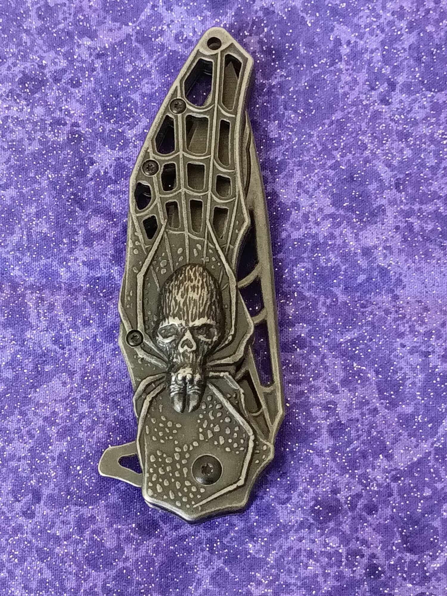 Halloween Spider Folding Knife - Etsy