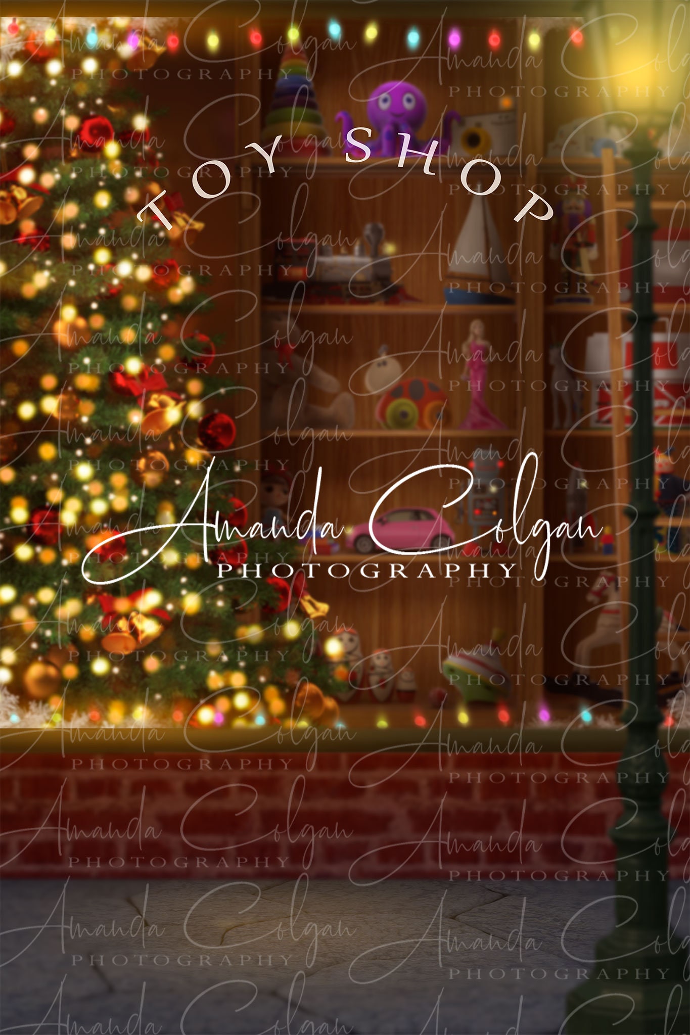Toy Store Digital Background | Toy Shop Digital Background | Christmas ...