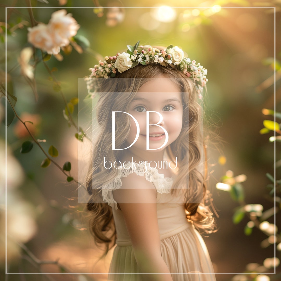 Summer Digital Background | Lush Greenery Digital Background ...