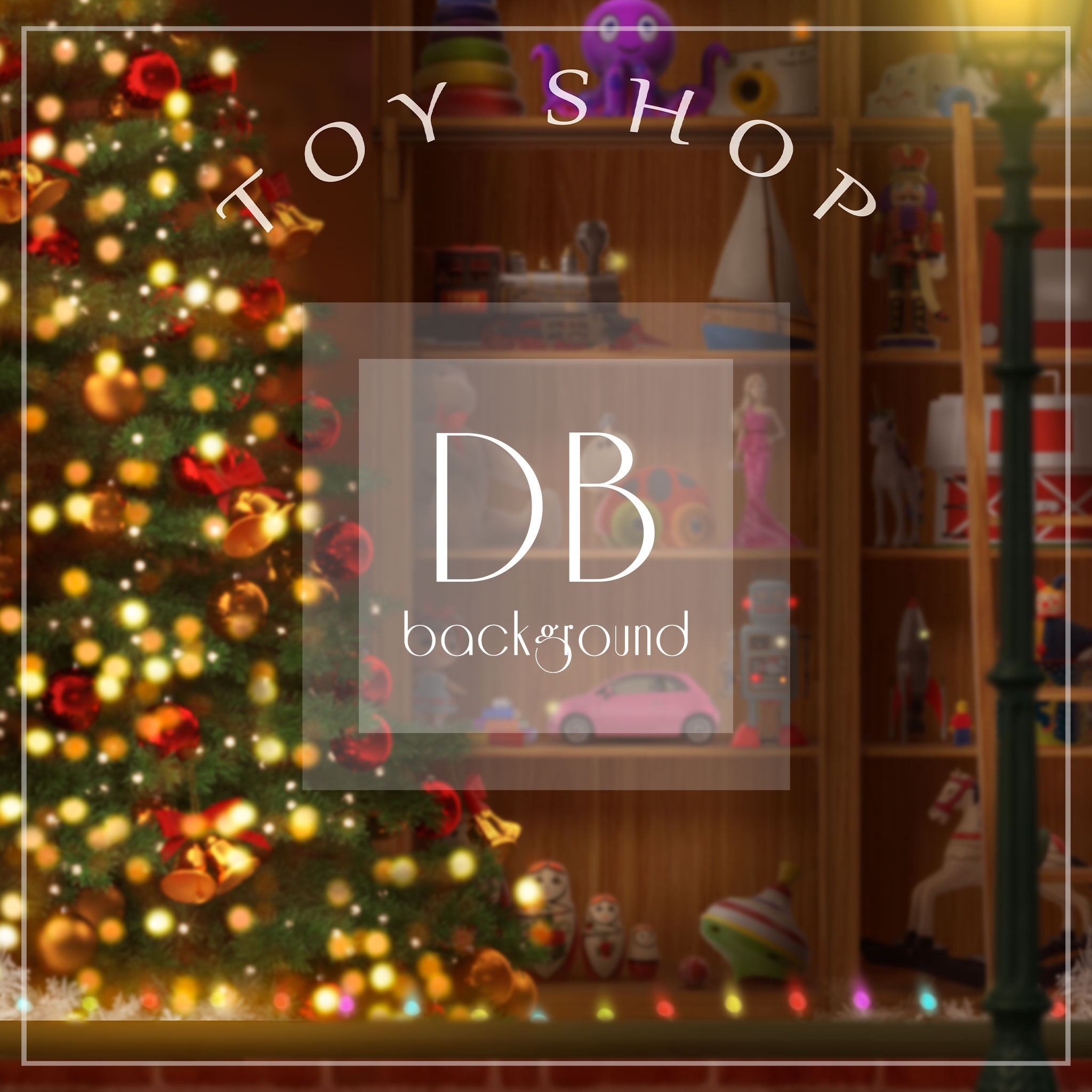 Toy Store Digital Background | Toy Shop Digital Background | Christmas ...