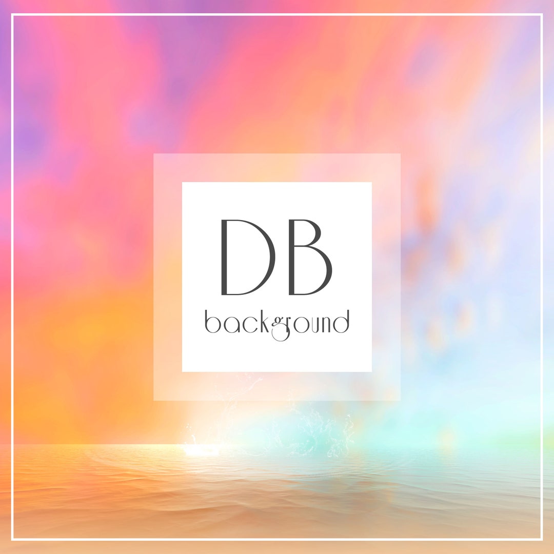 Pastel Vibes Digital Background | Summer Digital Background | Pastel ...