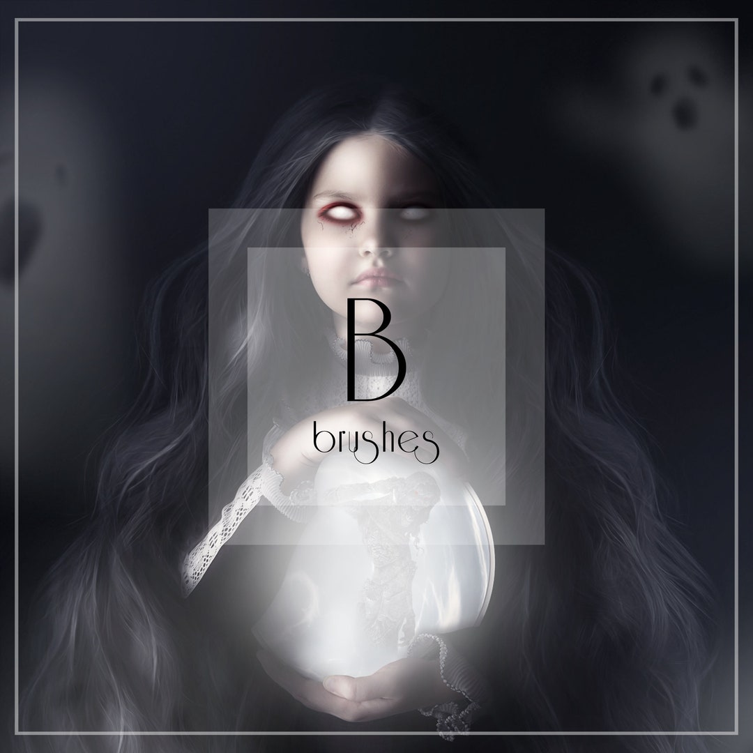 Ghost Brush Set | Photoshop Brush Set - Etsy