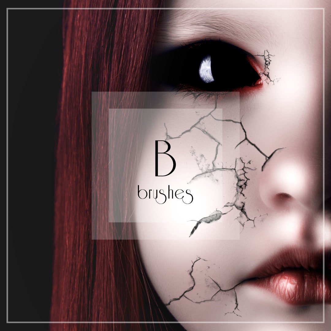 Crack Brush Set | Photoshop Brush Set - Etsy