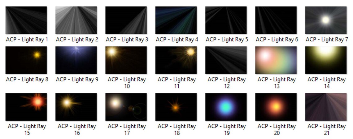 Light Ray Overlays | Sun Flare Overlays | Workflow Overlays | Editing ...