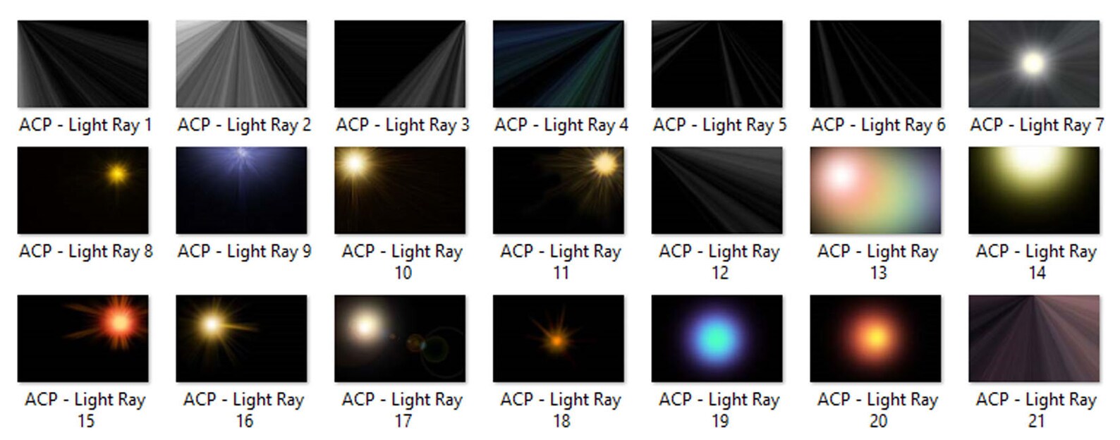 Light Ray Overlays | Sun Flare Overlays | Workflow Overlays | Editing ...