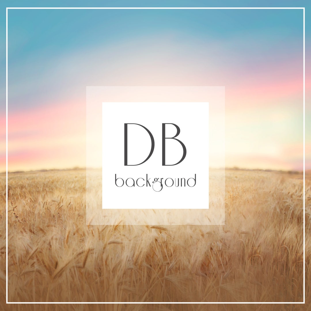 Wheat Field Digital Background | Hay Field Digital Background | Country ...