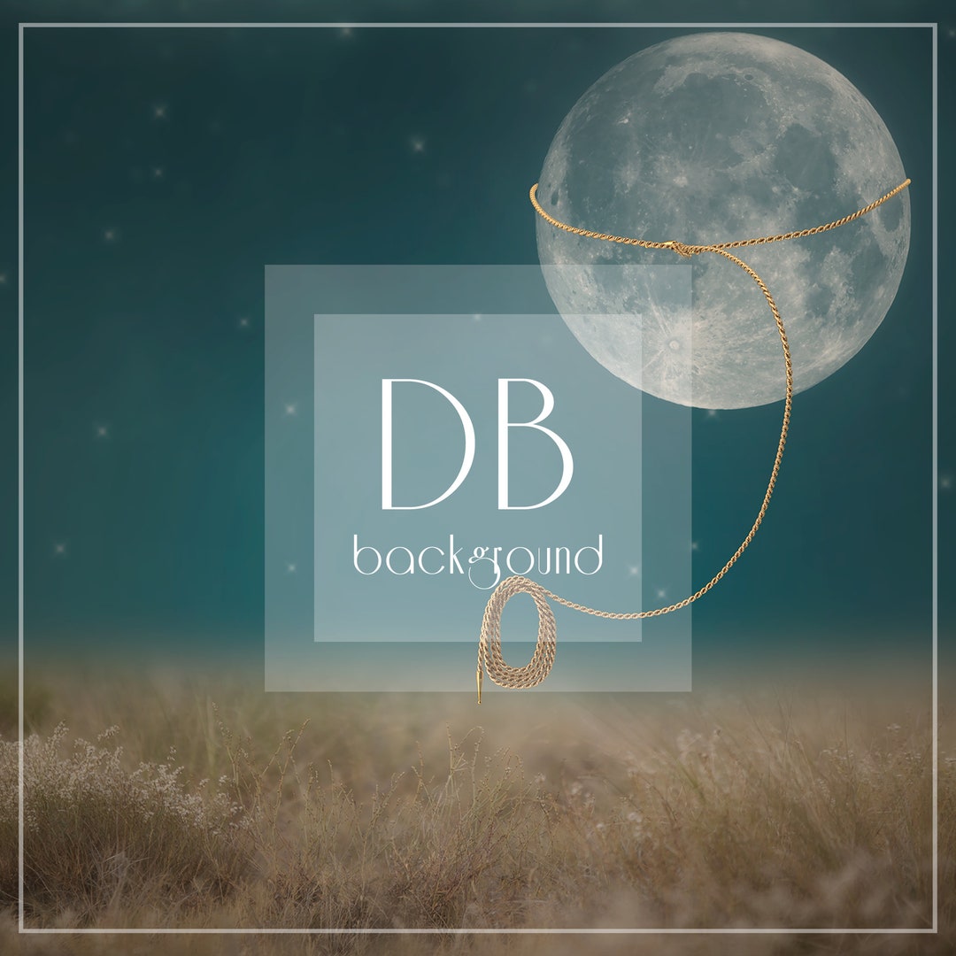 Lasso the Moon Digital Background | Moon Lasso Digital Background ...
