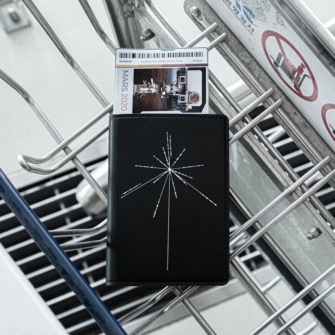 Pulsar Map Passport Cover / Voyager Spacecraft / Golden Record - Etsy