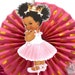 Pink Princess Centerpieces African American Baby Shower Birthday ...