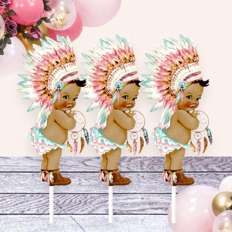 Native American Cake Topper - Etsy