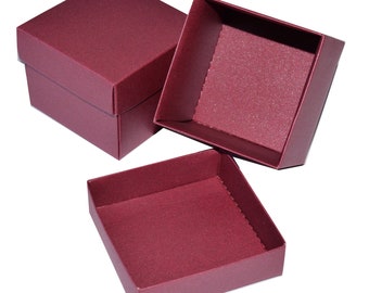 Burgundy Gift Box - Etsy