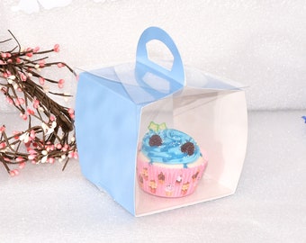 Lime Green Single Cupcake Boxes Party Favor Gift Box Set of 12 - Etsy