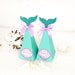 Under the Sea Gift Box, 12 Mermaid Birthday Favor Boxes, Aqua Purple ...