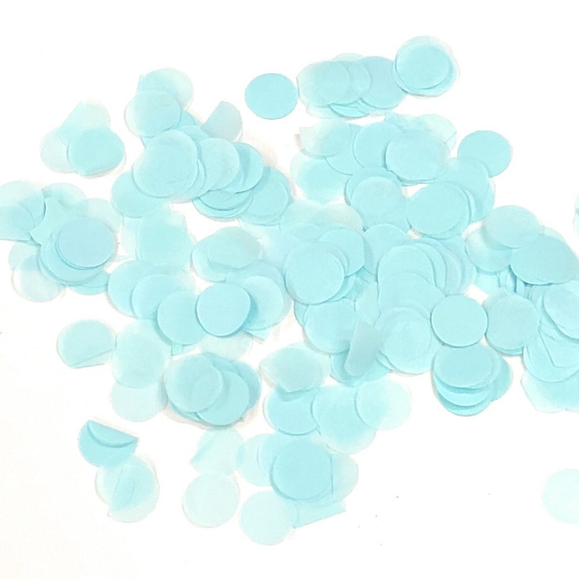Baby Blue Confetti Table Decor Birthday Confetti Bridal Shower | Etsy