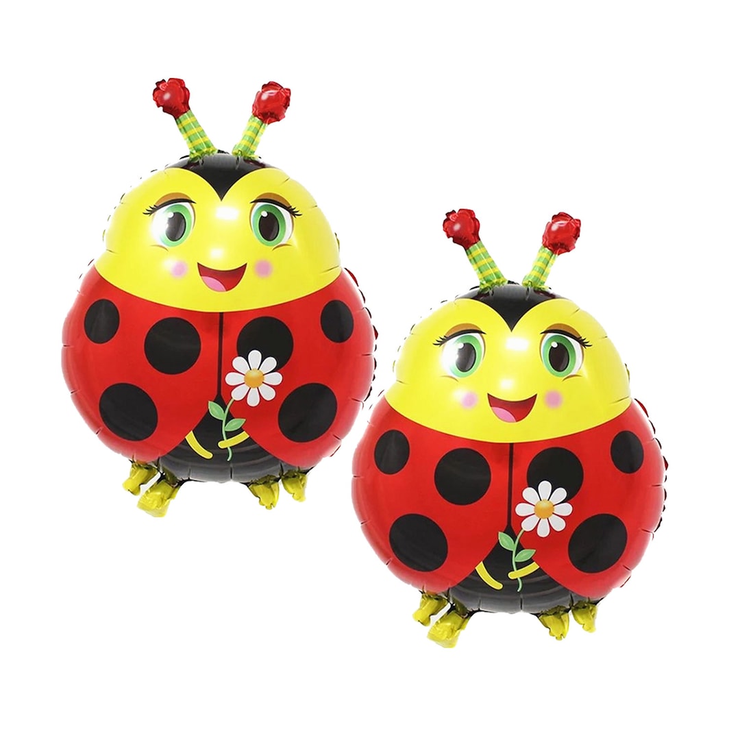Ladybug Birthday Balloons Ladybug Baby Shower Party Decor - Etsy