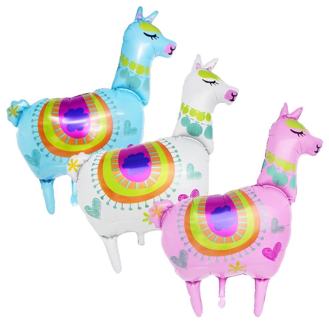 Giant Llama Balloons, Llama Birthday Party Balloons - Etsy
