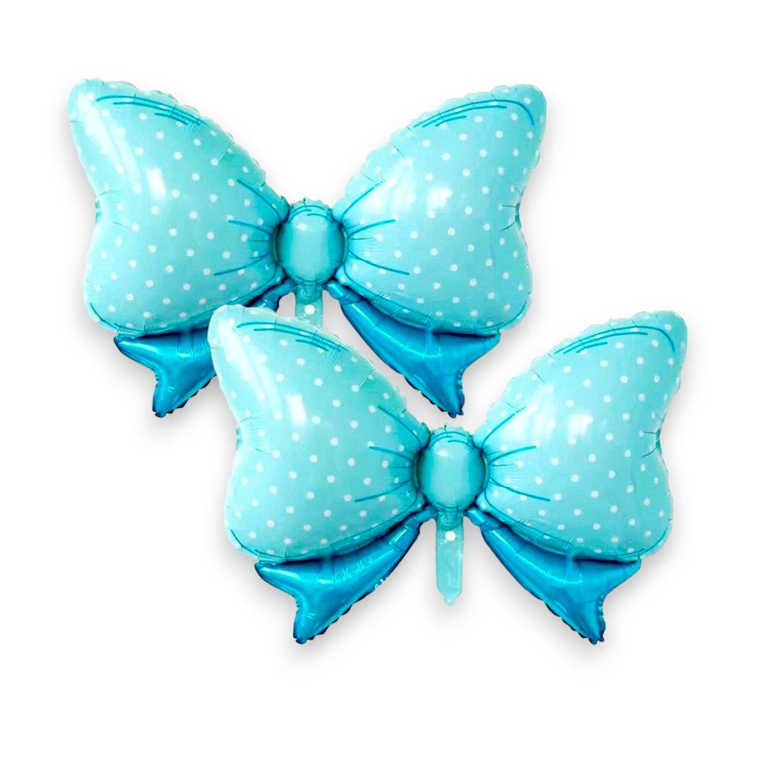 Giant Baby Shower Bow Balloons, Baby Boy Girl Bow Party Balloons, Set ...