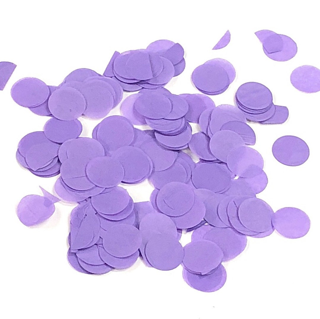 Lilac Paper Confetti Table Decor for Birthday Wedding Bridal - Etsy