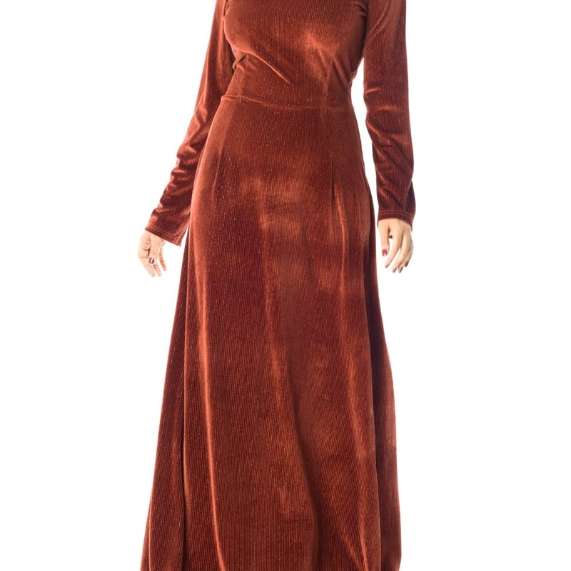 Velvet Maxi Dress - Etsy