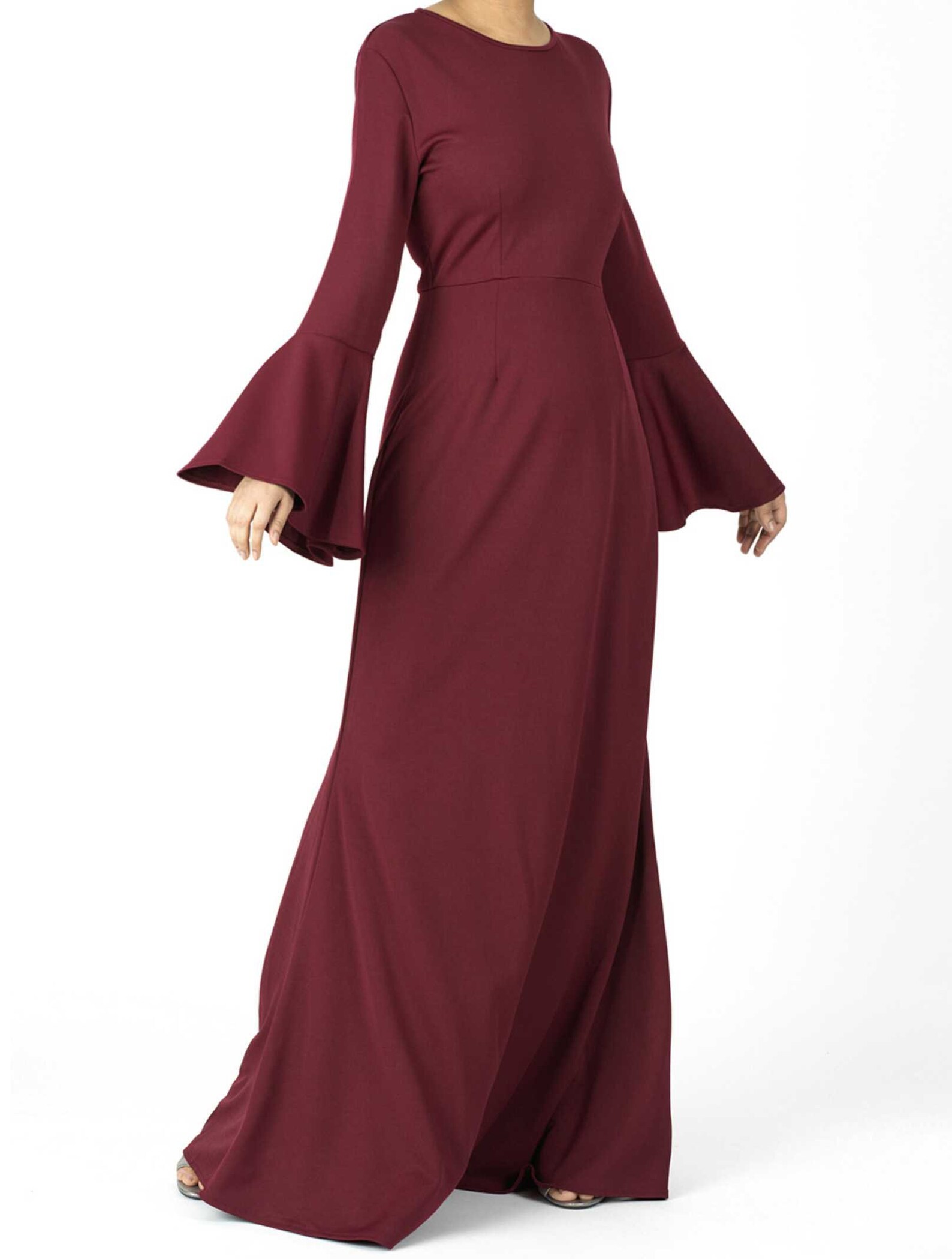 Modest Bell Sleeve Pencil Dress - Etsy